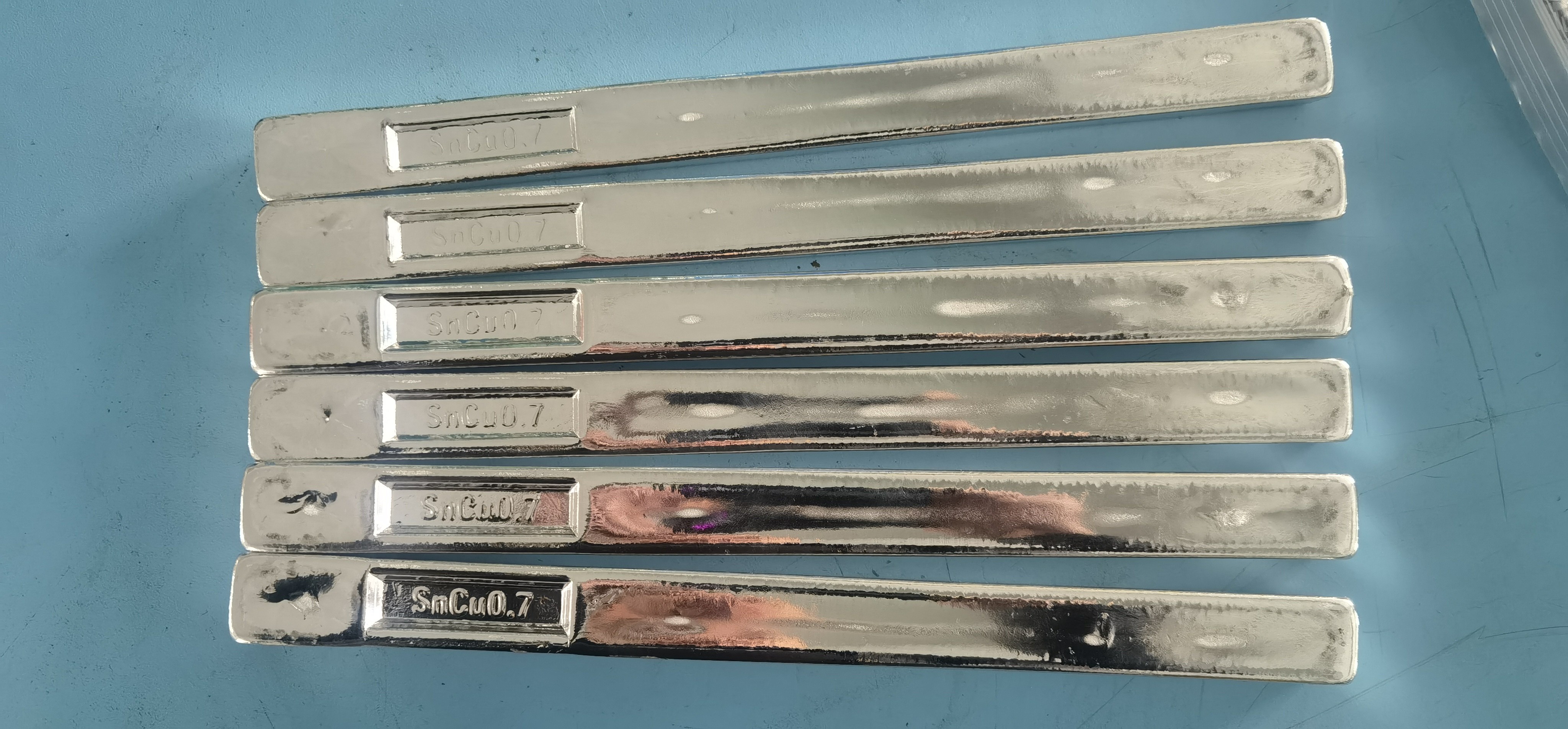 Tin Silver Copper Tin Bar Sn99Ag0.3Cu0.7 Lead-Free Solder Bar ...